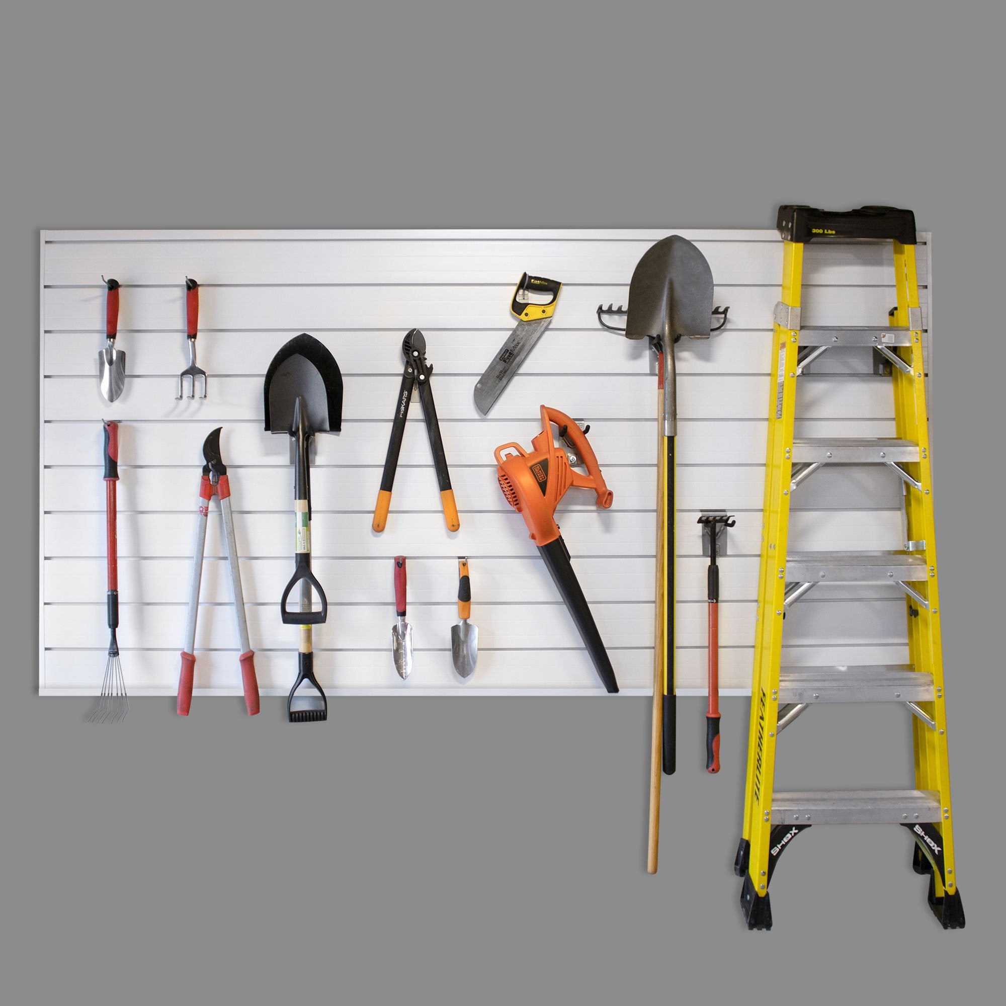 8 ft. x 4 ft. PROCORE PVC Slatwall – Invincible Garage